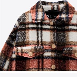 Zara | Jackets & Coats | Zara Wool Shacket | Poshmark